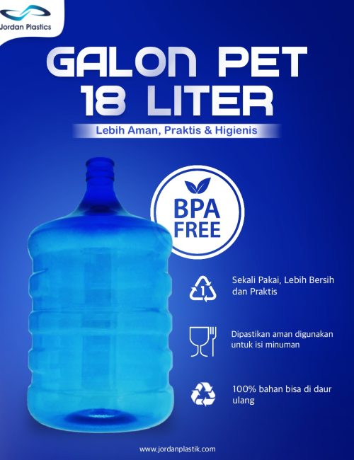 Pemesanan Galon PET - Jordan Plastik